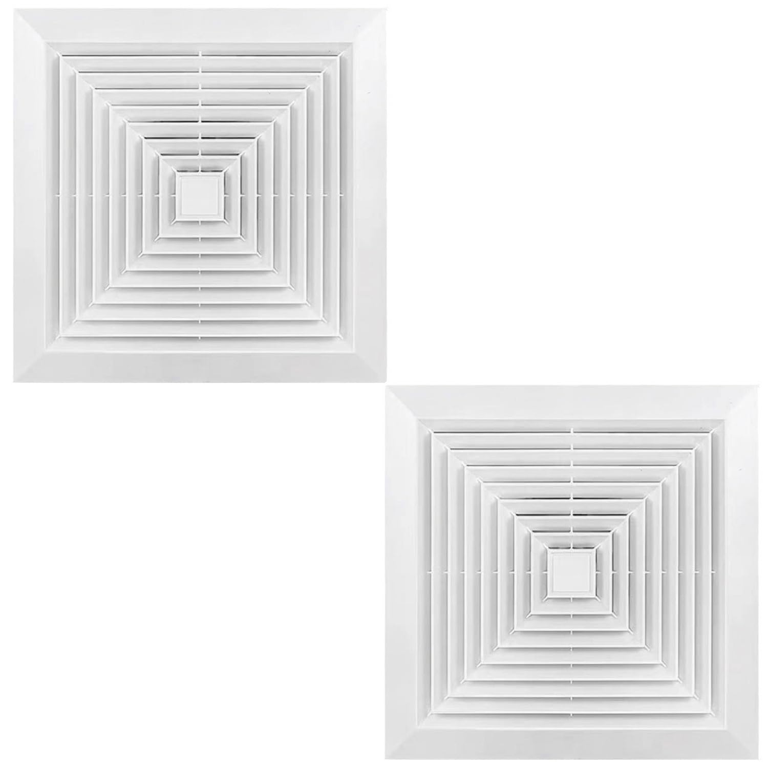 Suweiyuanshiyi 10x10x0.47in Exhaust Fan Cover, Replacement Vent Grille ...