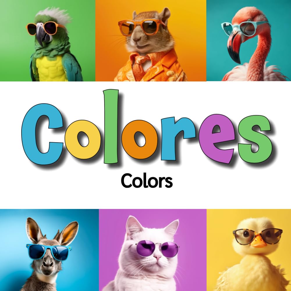 Buy Colores: Colors (Niños Bilingües Bilingual Kids! Learning) Book ...