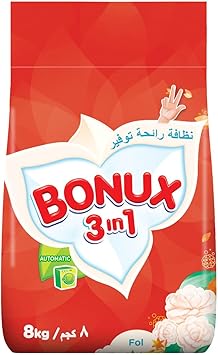 Bonux Automatic Powder Detergent Touch of Downy, 8 Kilogram: Buy Online at Best Price in Egypt ...