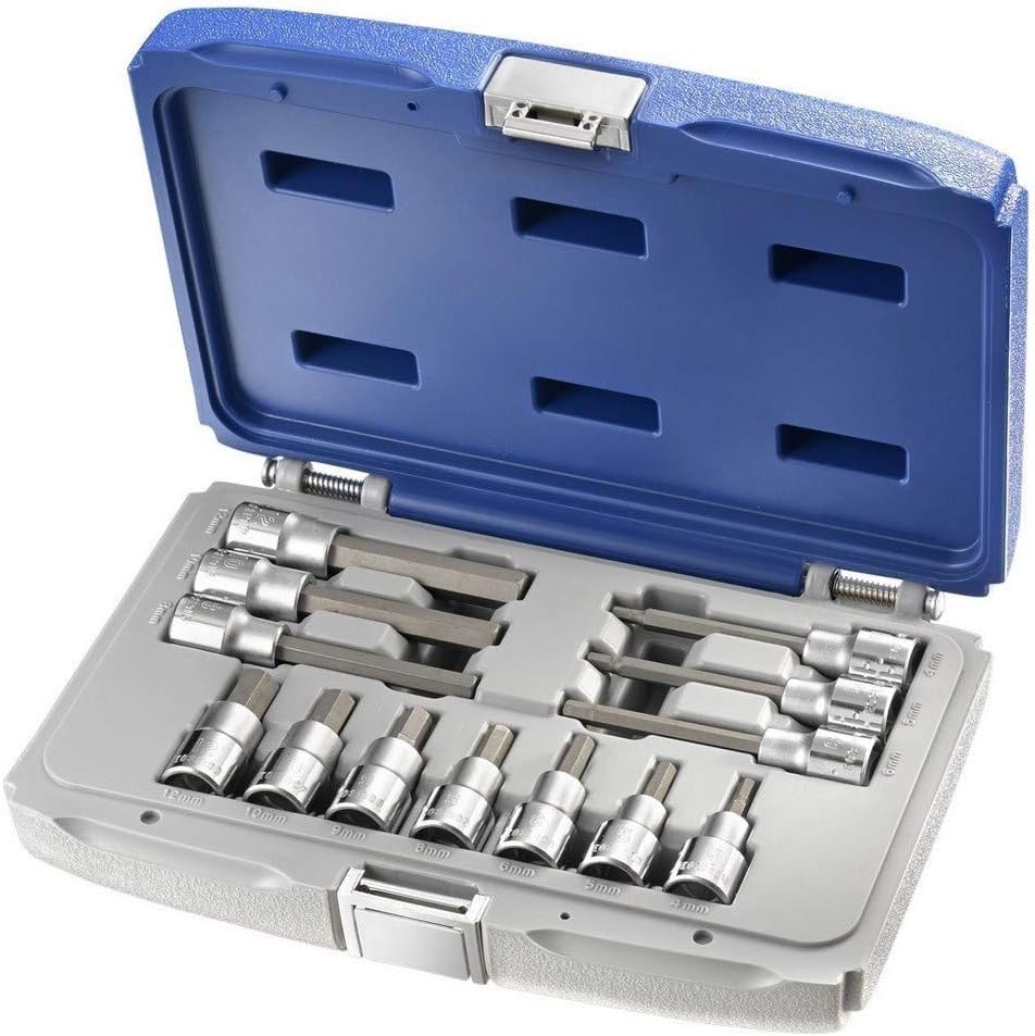 Britool E032906B 1/2-inch Hex Bit Socket Drive Set (13 Pieces) : Amazon ...