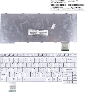 Amazon.com: Laptop Replacement US Keyboard Compatible with Toshiba ...
