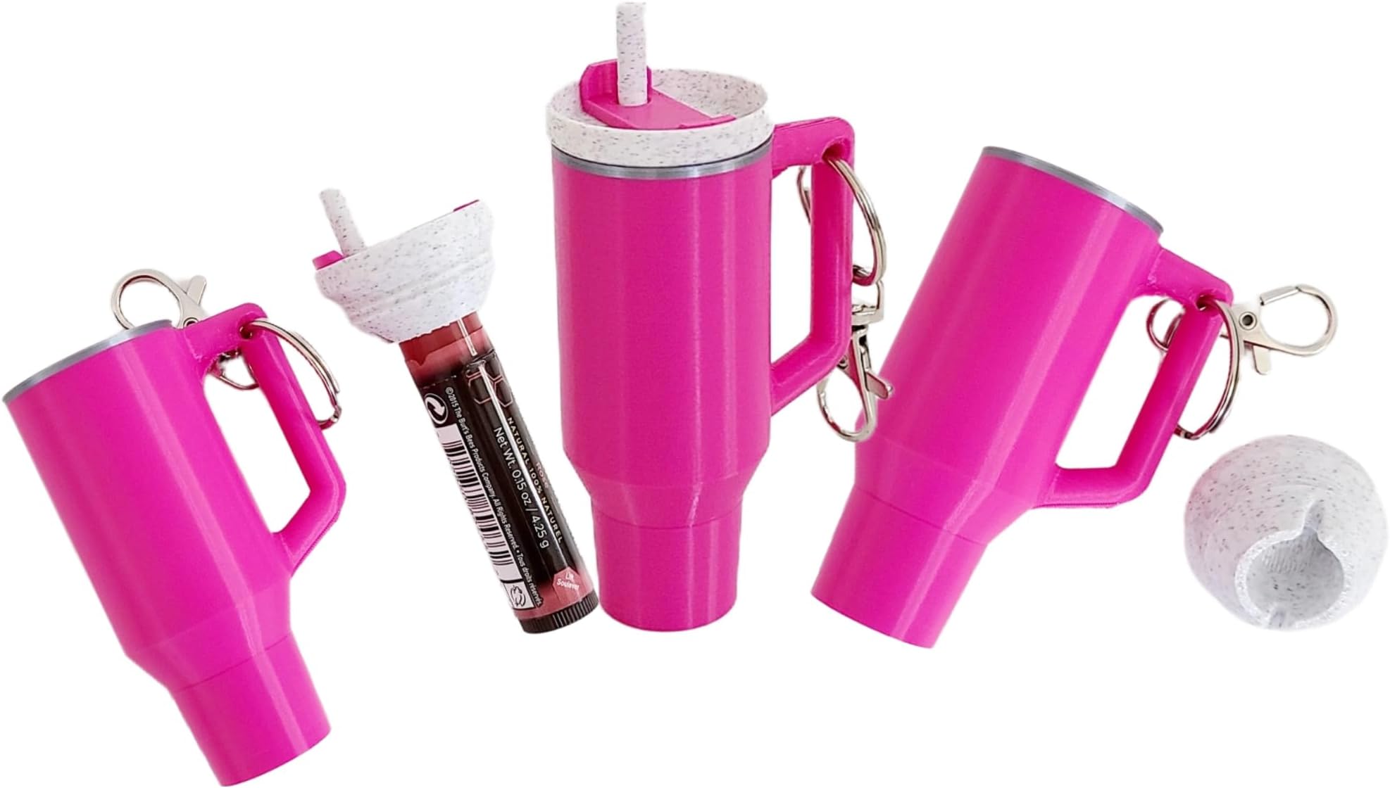 Amazon.com | G-B Chapstick Keychain Holder for Stanley 40 oz Tumbler ...