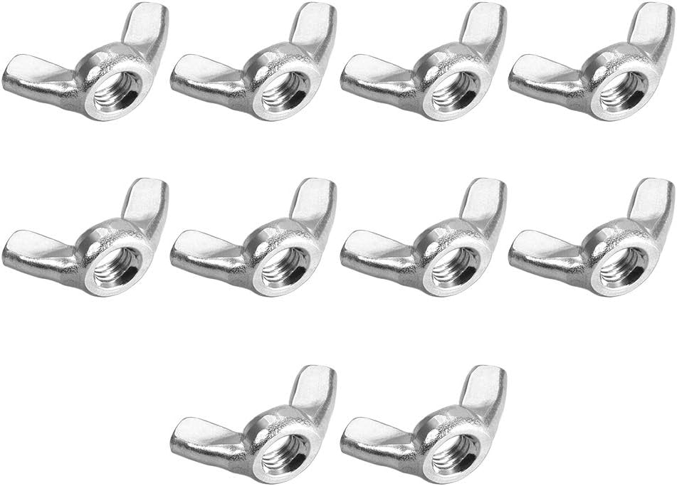 Amazon.com: The Hillman Group 43538 1/4-20 -Inch Nylon Insert Wing Nut ...