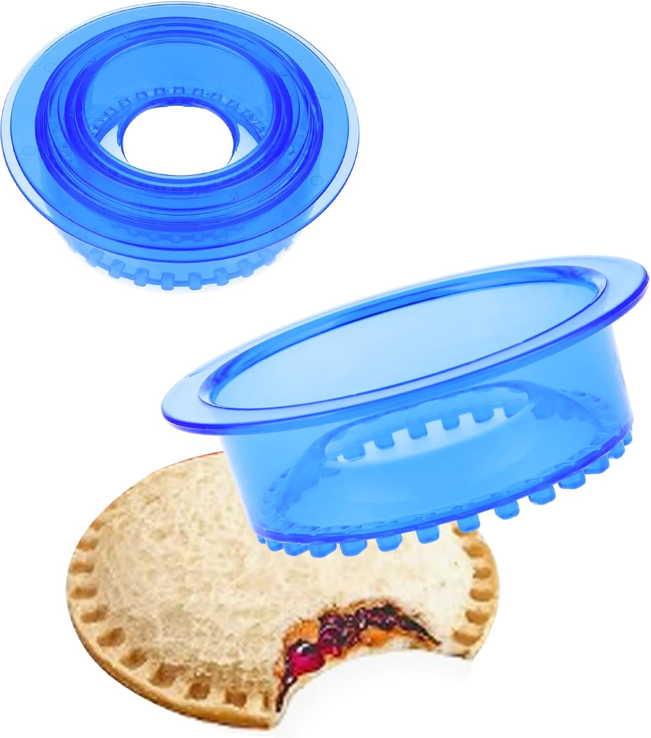 WLLHYF 5 Pcs Uncrustables Sandwich Cutter and Sealer Decrust Bread ...
