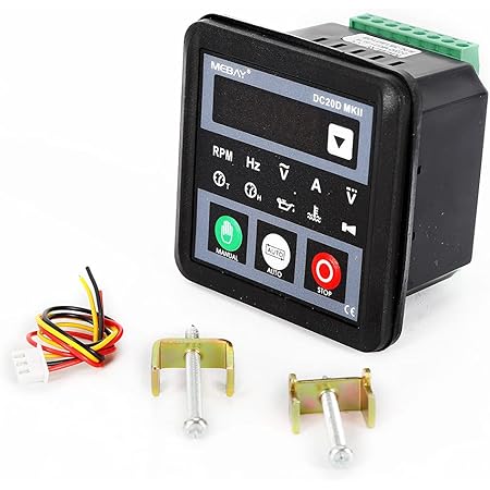 Amazon.com: Generator Controller DC20D Genset Controller Automatic ...