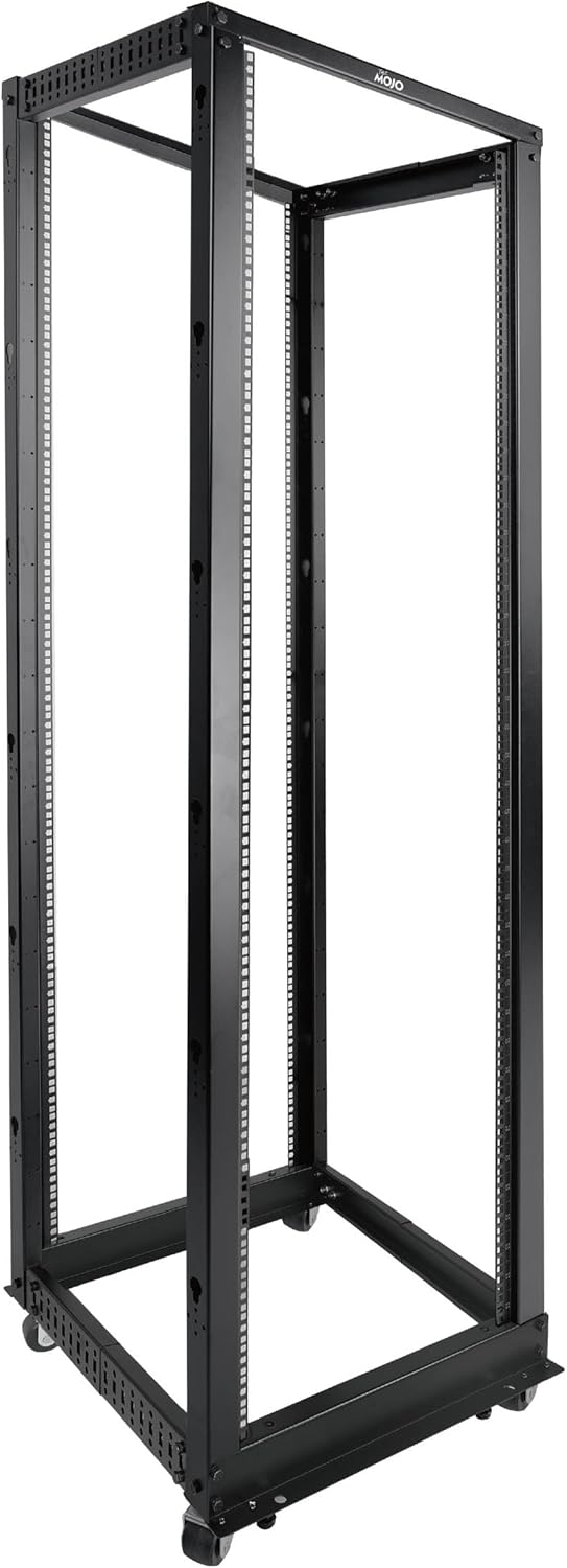 Amazon.com: Tecmojo 42U Open Frame Server Rack,4-Post Network Server ...