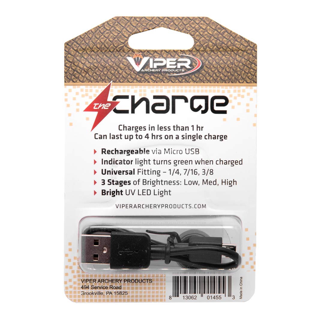 Snapklik.com : Viper Archery Micro-USB Rechargeable 3-Stage Universal ...
