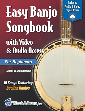 Amazon.com: Easy Banjo Songbook for Beginners with Video & Audio Access ...