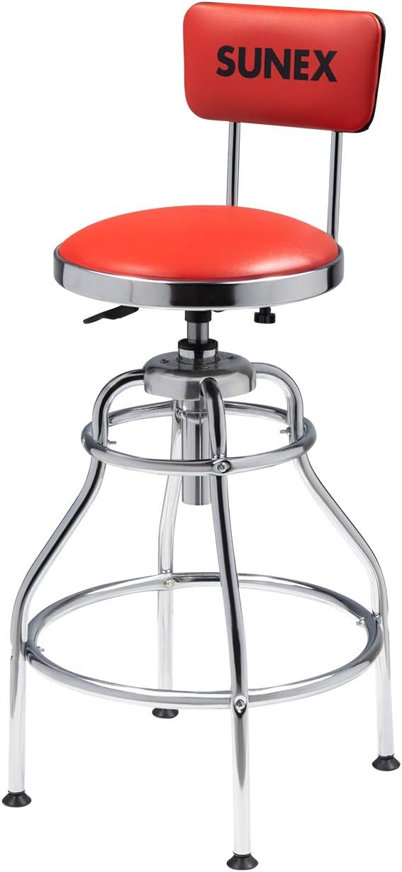 Amazon.com: Cat Heavy-Duty Pneumatic Shop Stool, Wrinkle Powder Coat ...