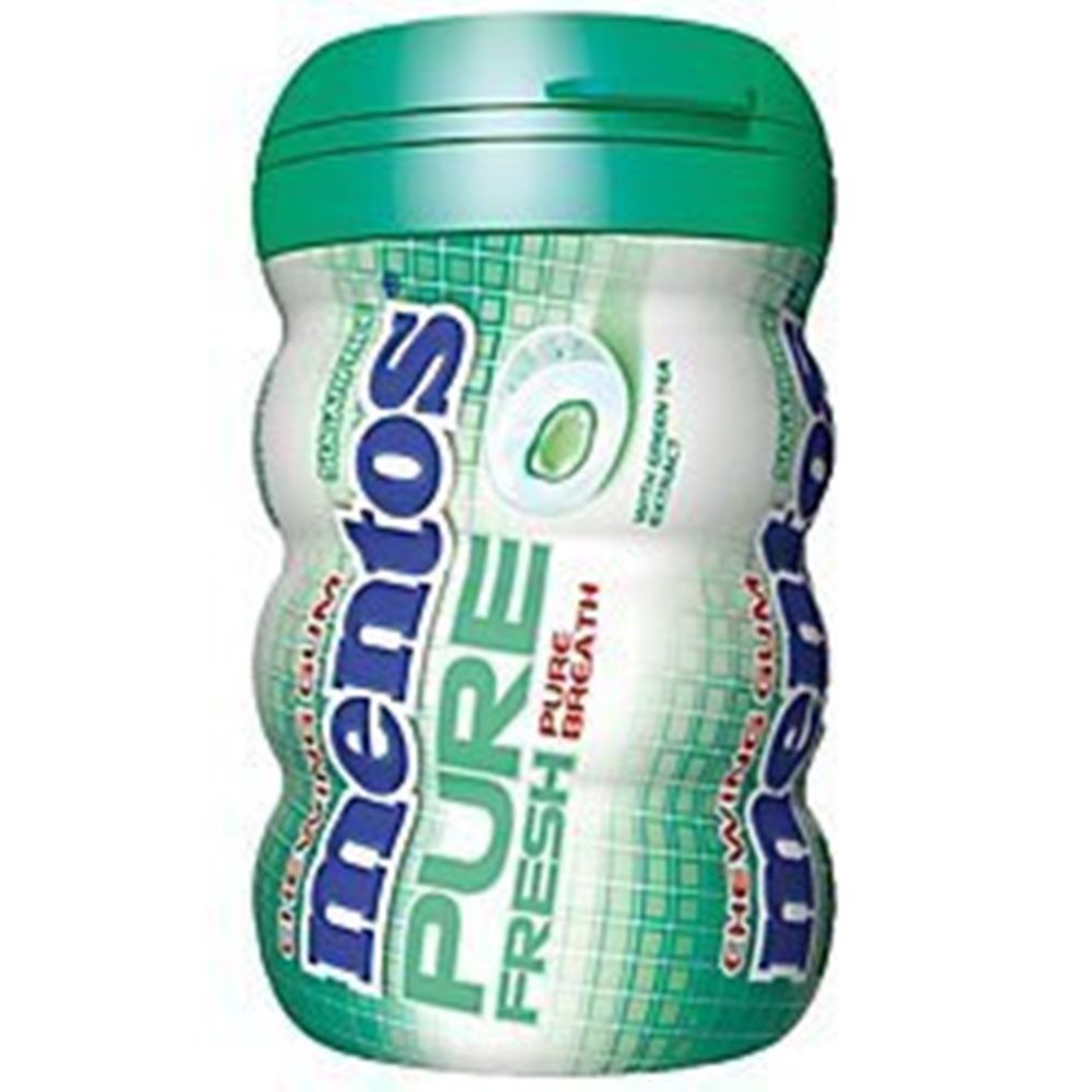 Amazon.com : Mentos Gum Pure Fresh Spearmint 100g - Pack of 6 : Grocery ...