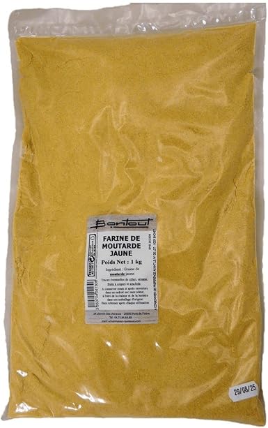 Farine de moutarde - Sachet 1kg : Amazon.fr: Epicerie