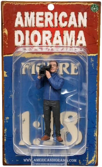 Amazon.com: American Diorama Camera Man Figurine I Camera Crew for 1/18 ...
