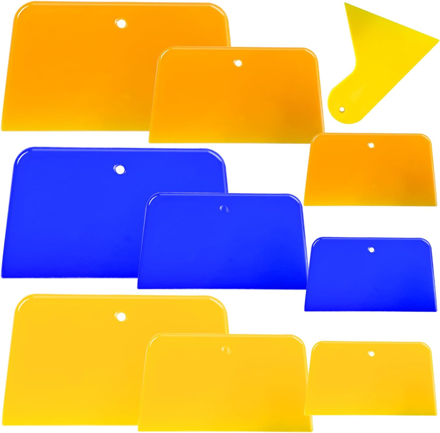 10 Pcs Body Filler Spreaders Automotive Body Fillers, 3, 4, 5, 6 Inch ...