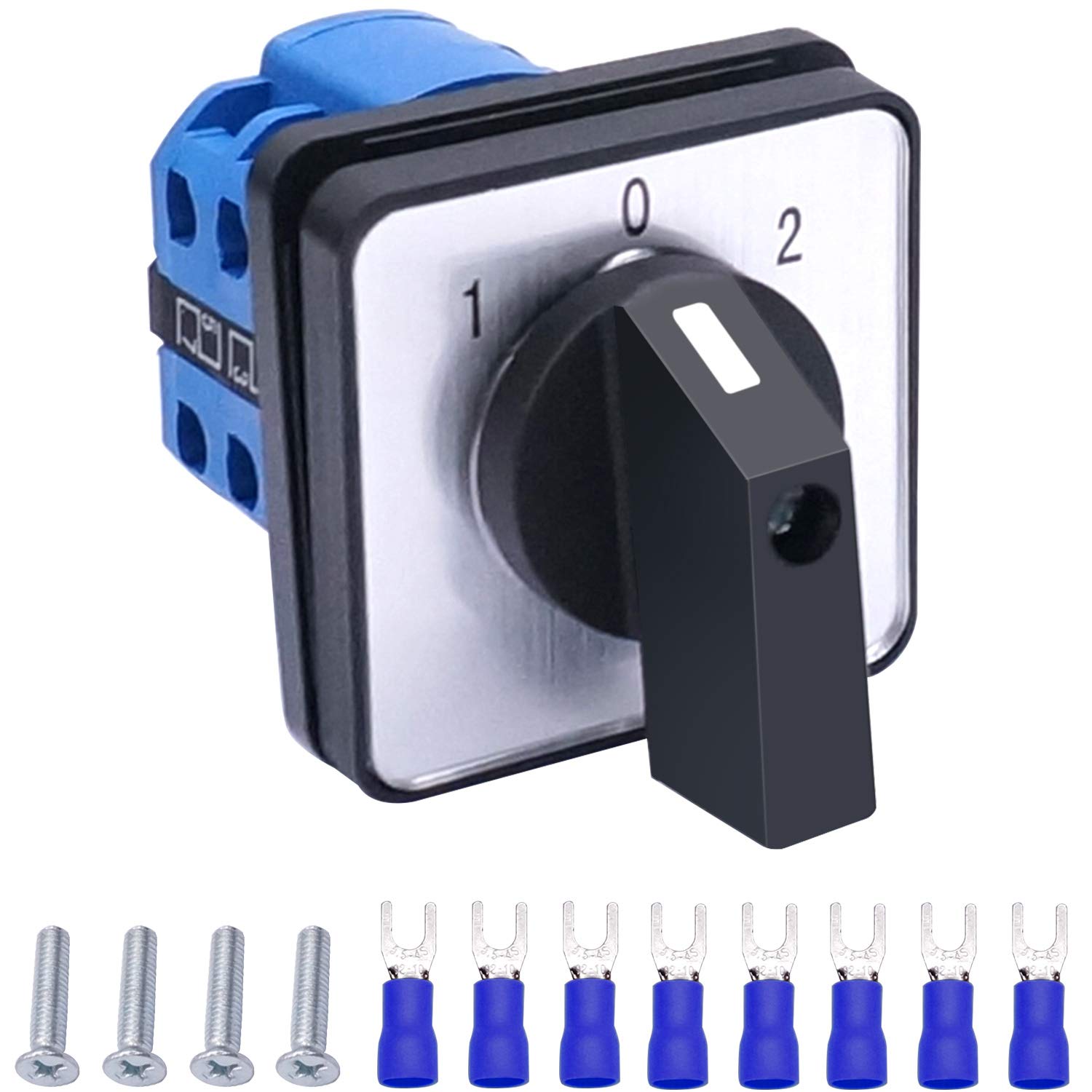 Snapklik.com : Universal Changeover Switch 20A 550V 3 Position 8 ...