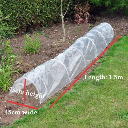 Small Garden Plastic Tunnels Low Tunnels Seed St. Louis