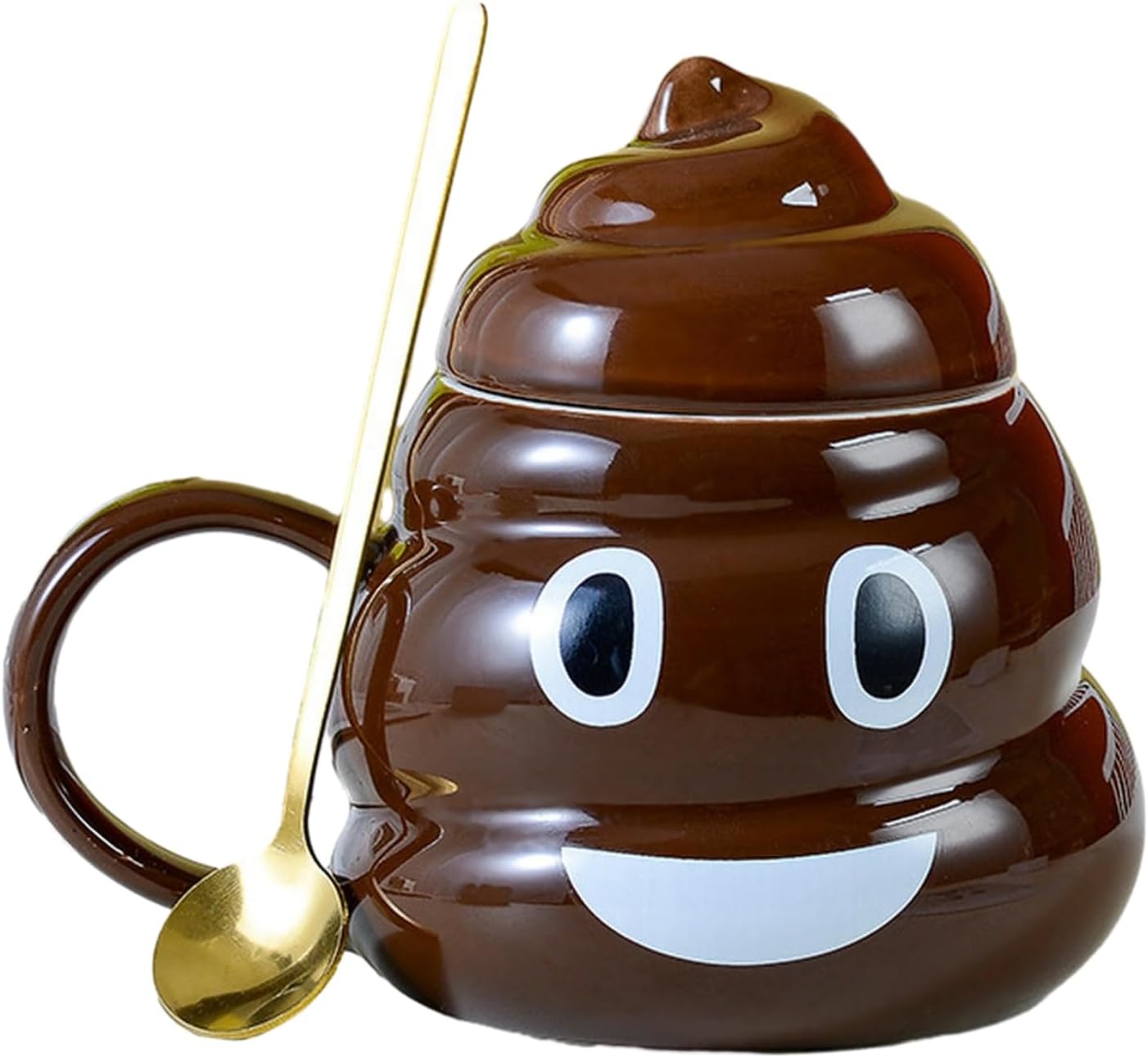 Amazon.com | 400ml/13.5oz Toilet Ceramic Mug Creative Funny Strange ...