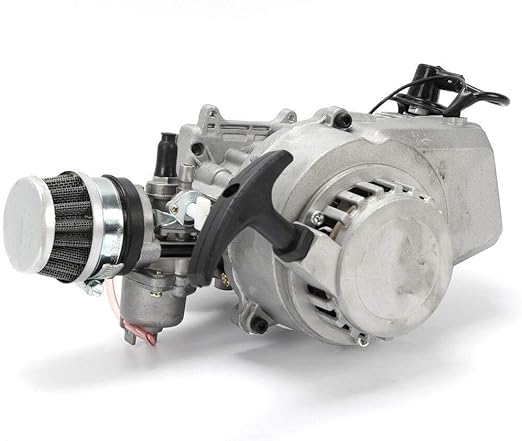 Amazon.com: DNYSYSJ 49cc 2 Stroke 1.3HP Mini Pull Start Engine For Mini Motorcycle Pocket ...