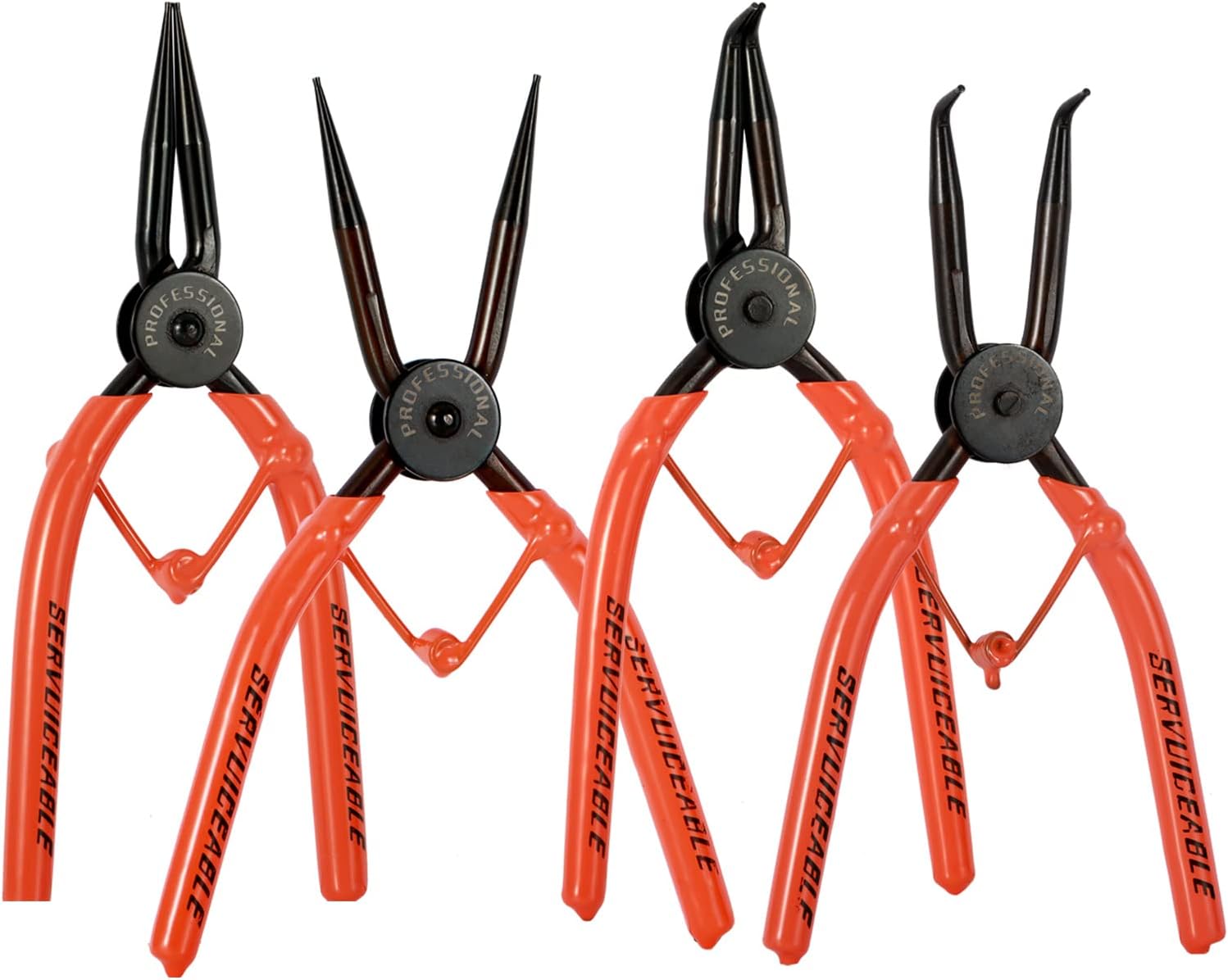 Amazon.com: Lisle 49460 Snap Ring Pliers Tip Set - 10 Pair : Tools ...