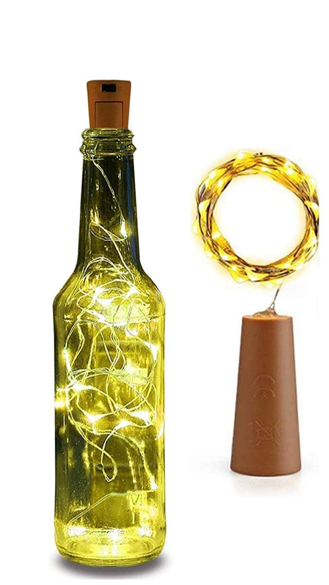 Buy Shop As You Wish Bottle Cork 2 Meter 20 LED Ferry Light (Pack of 2 ...