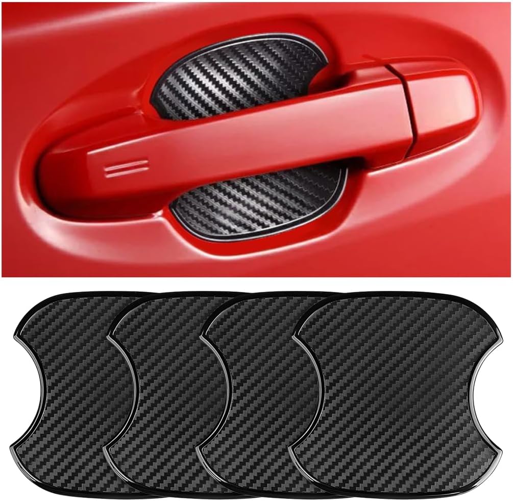 Amazon.com: Mandark Car Door Handle Cup Scratch Protector, 4PCS 3D TPU ...