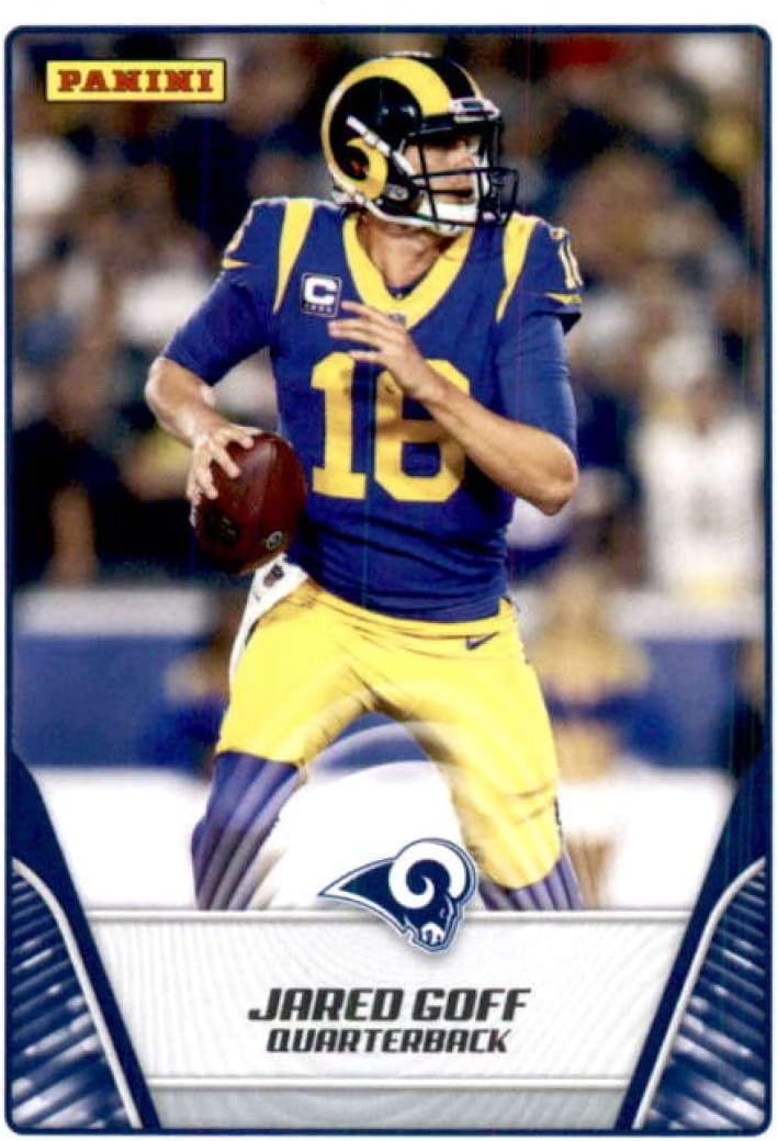 Amazon.com: 2019 Panini NFL Sticker Collection Cards #45 Jared Goff ...