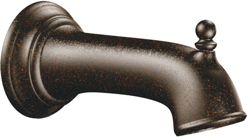 Moen Chrome Replacement Tub Spout with Lift-Rod Diverter, 1/2-Inch Slip ...