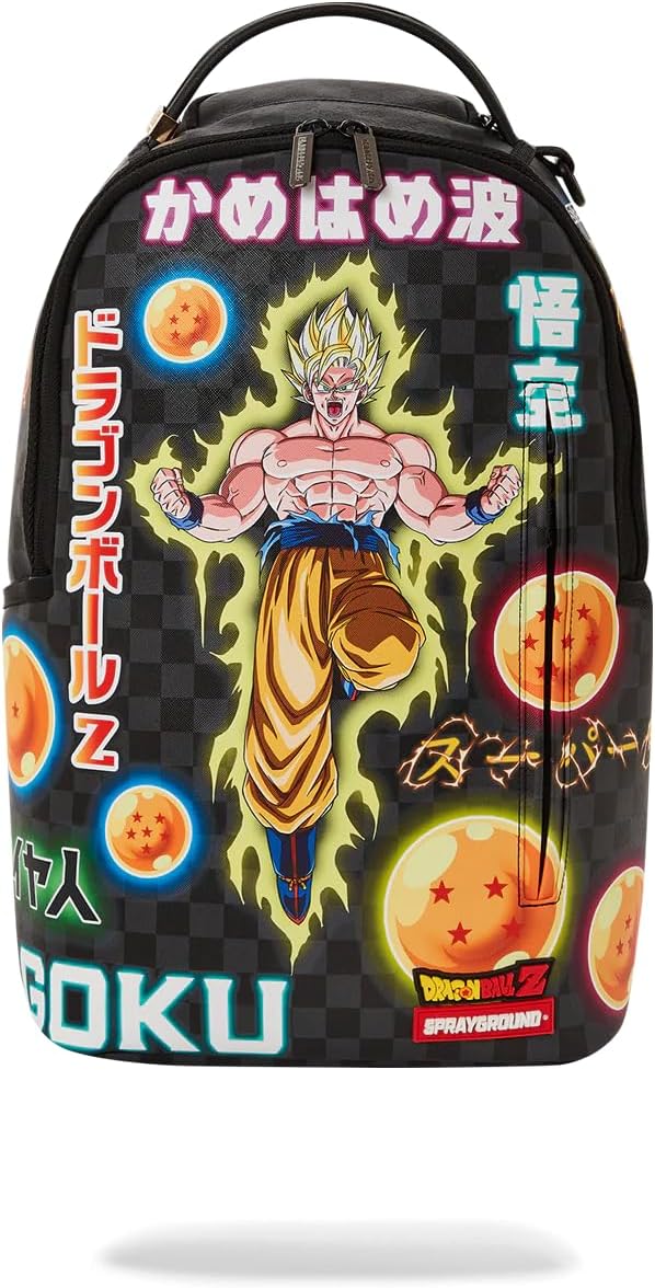 Amazon.com | SPRAYGROUND DRAGON BALL Z NEON TRIP BACKPACK (DLXV ...