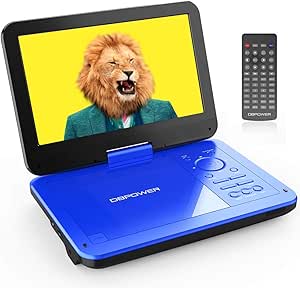 Amazon.com: DBPOWER 10.5 Inch Portable DVD Player with Rechargeable ...