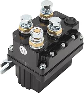 Amazon.com: 500A 12V Winch Solenoid Control Relay for 8000-15000lb ATV ...