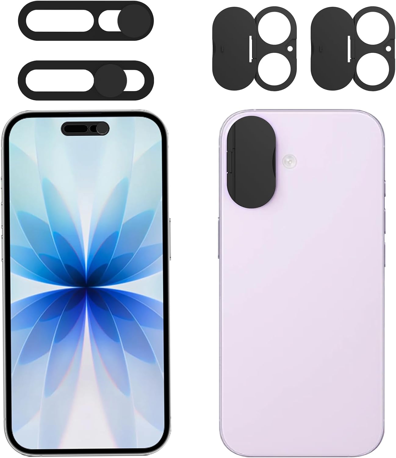 Amazon.com: EYSOFT Privacy Lens Cover Compatible for iPhone 17 with ...