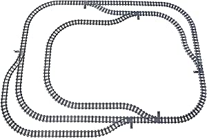 Amazon.com: Building Blocks Train Track System - Urban Railway ...