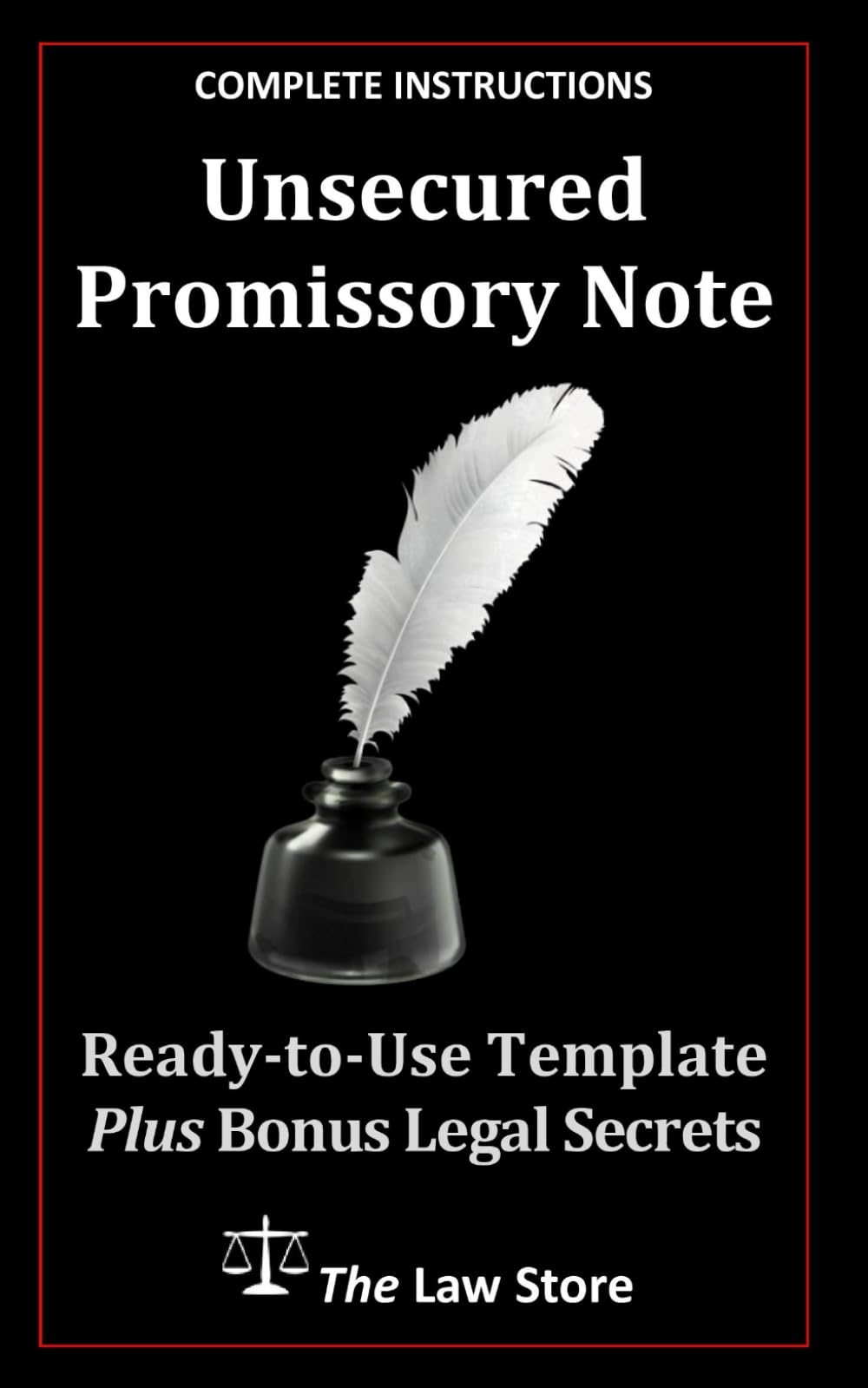 Unsecured Promissory Note: Lawyer Drafted Unsecured Promissory Note ...