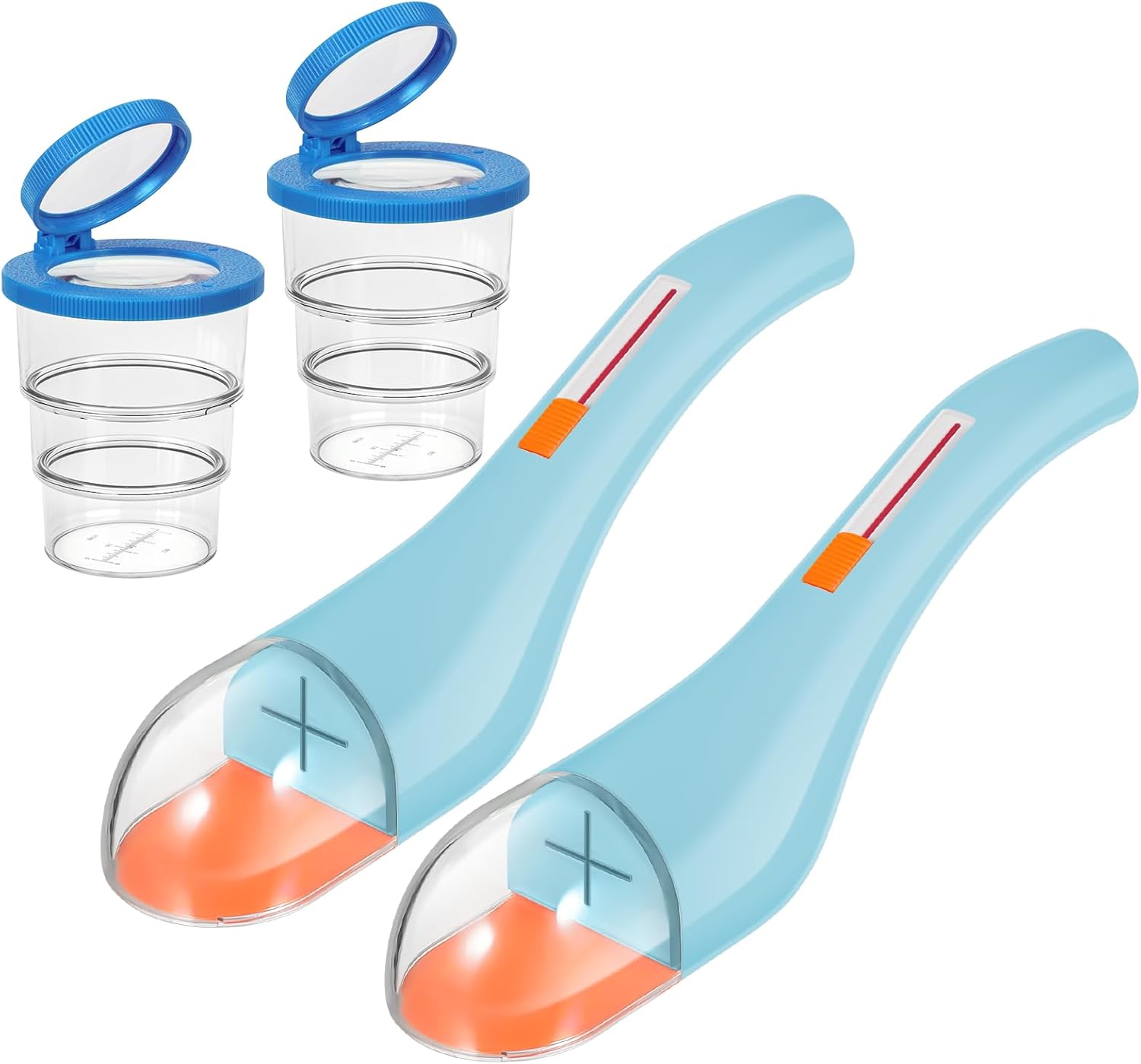 Amazon.com: 2 Pack Bug Catcher Kit for Kids with Magnifying Bug Box ...