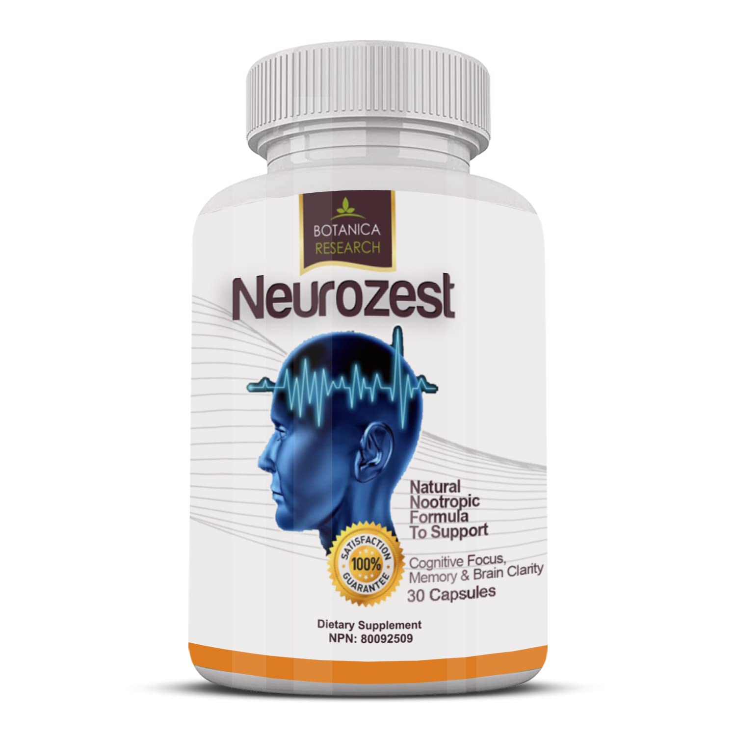 Neuro Zest - Premium Blend Brain Supplement and Nootropic Vitamin ...