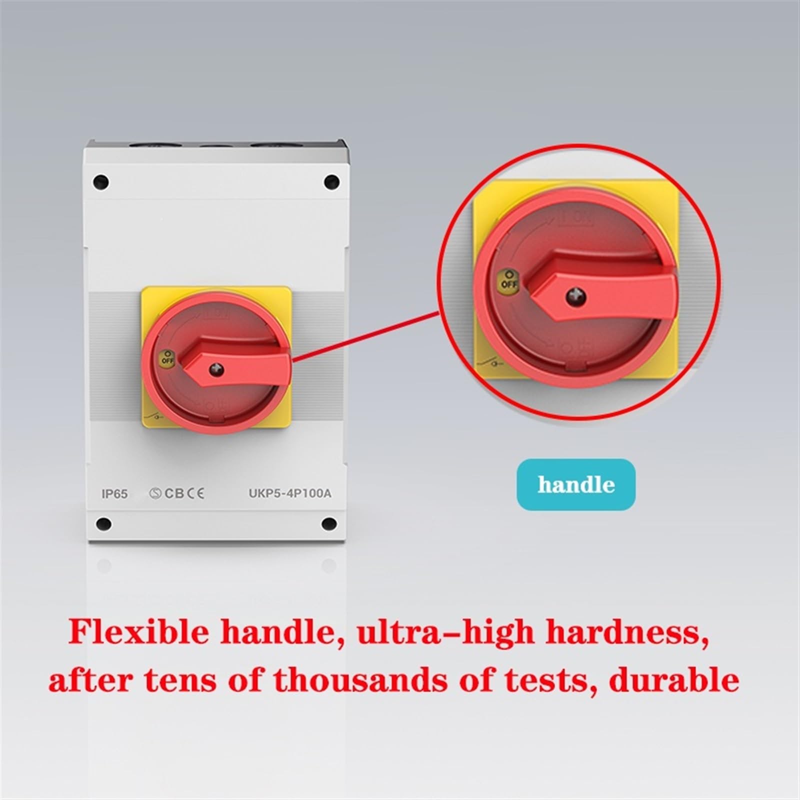 Cabinet Control Switch 40A 3P/4P Rotary Isolator Switch With Padlock ...