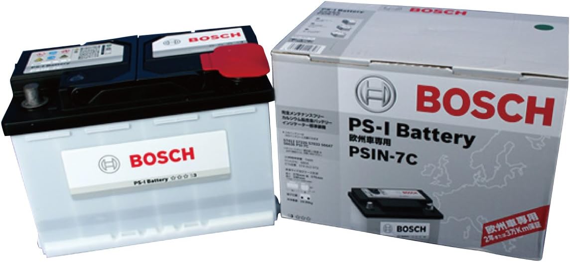 Amazon.co.jp: BOSCH欧州車用高性能 カルシウムバッテリーPSIN-7C (旧品番PSI-7C) : 車＆バイク