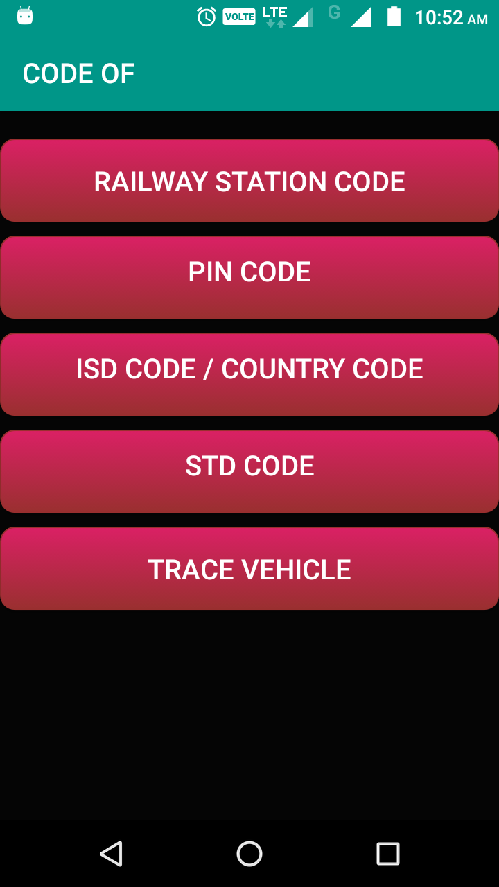 Code Finder postal Code STD Code ISD Code Trace And Find Vehicle