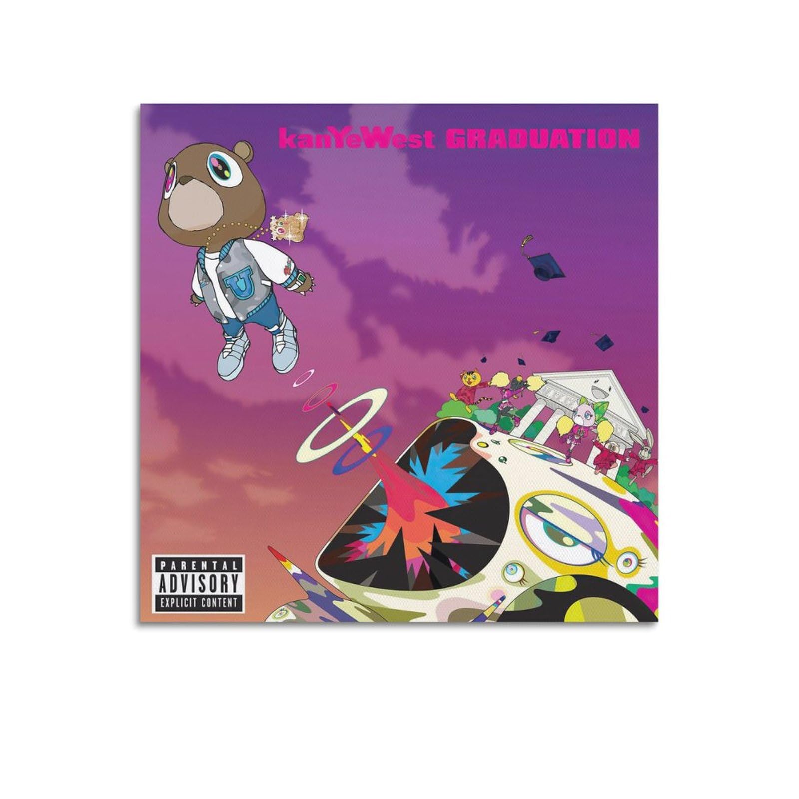 diDIdo Kanye West Graduation Album Cover Poster Poster Decorative ...