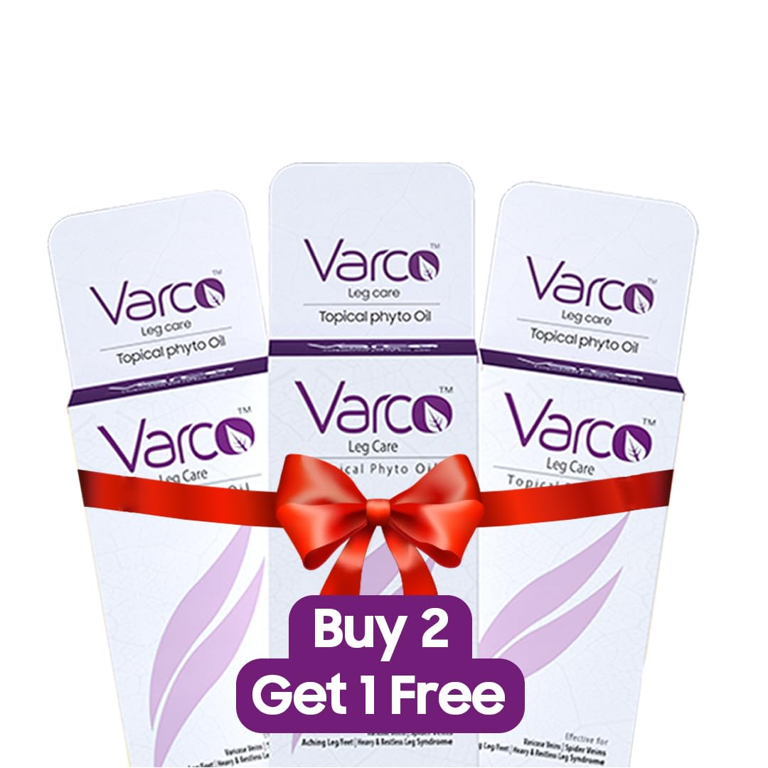 Buy VARCO LEG CARE TOPICAL PHYTO OIL Therapeutic Oil for Management of ...