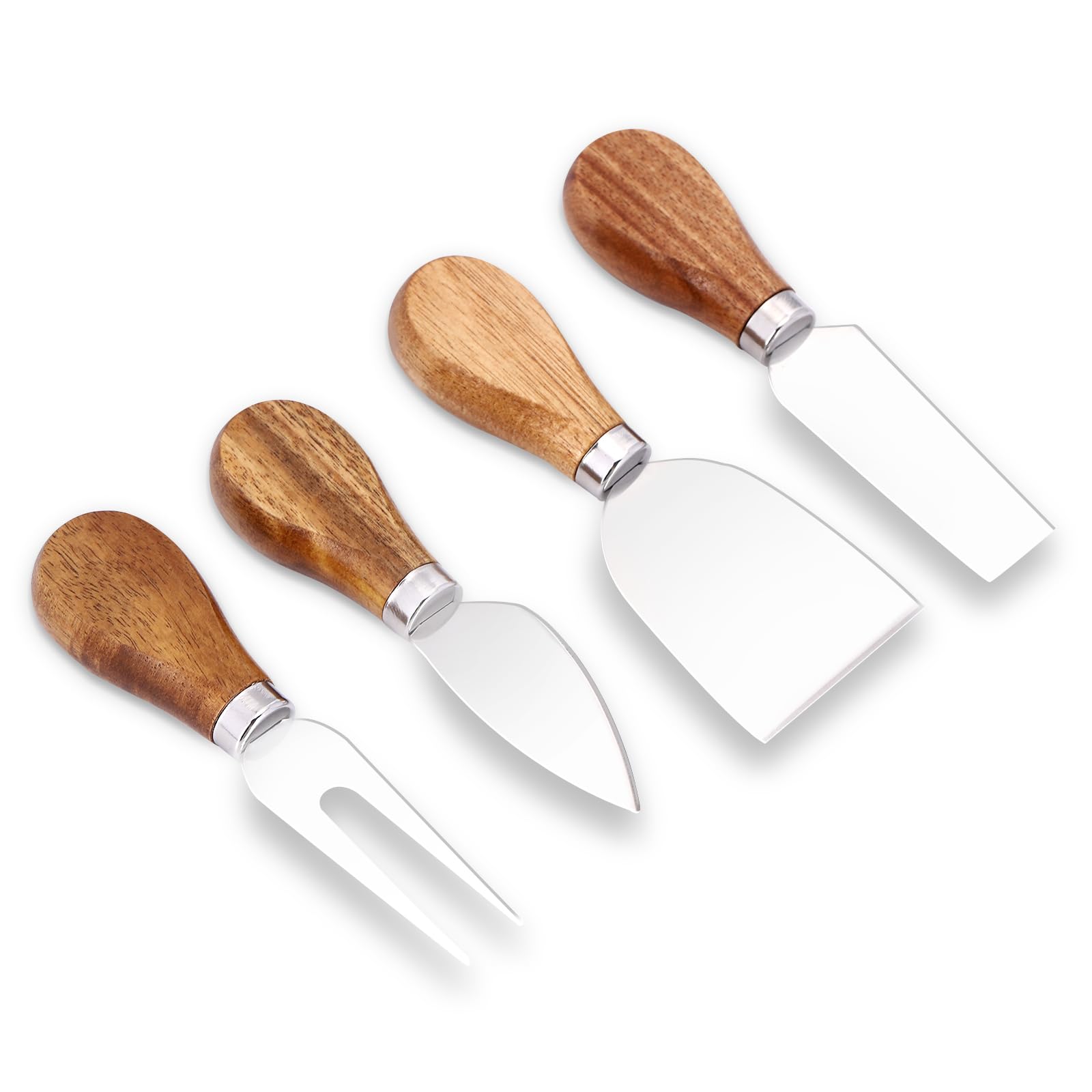 Amazon.com: 4 Piece Cheese Knives, Professional Cheese Knife Set ...