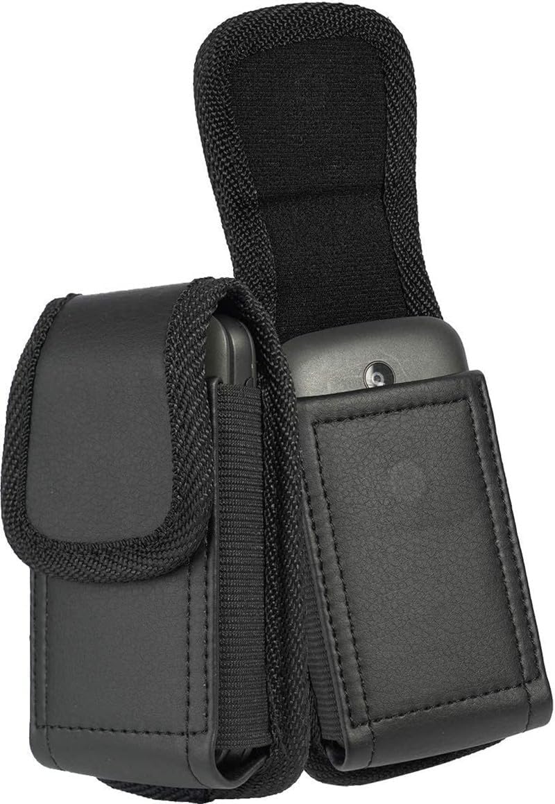 Amazon.com: Flip Phone Case,Pouch Holster Design with Belt Clip ...