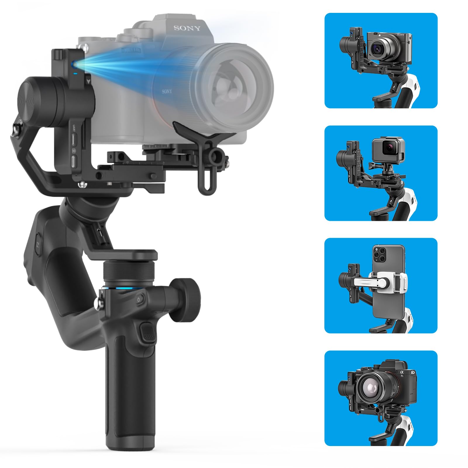 FeiyuTech SCORP Mini2 [Ufficiale] Stabilizzatore a 3 assi per ...