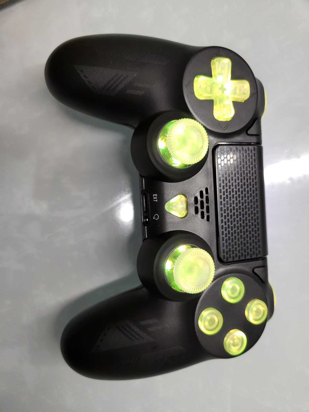 Gamrombo Controller für PS4 Wireless Red Gamepad Kompatibel mit PS4 Pro ...