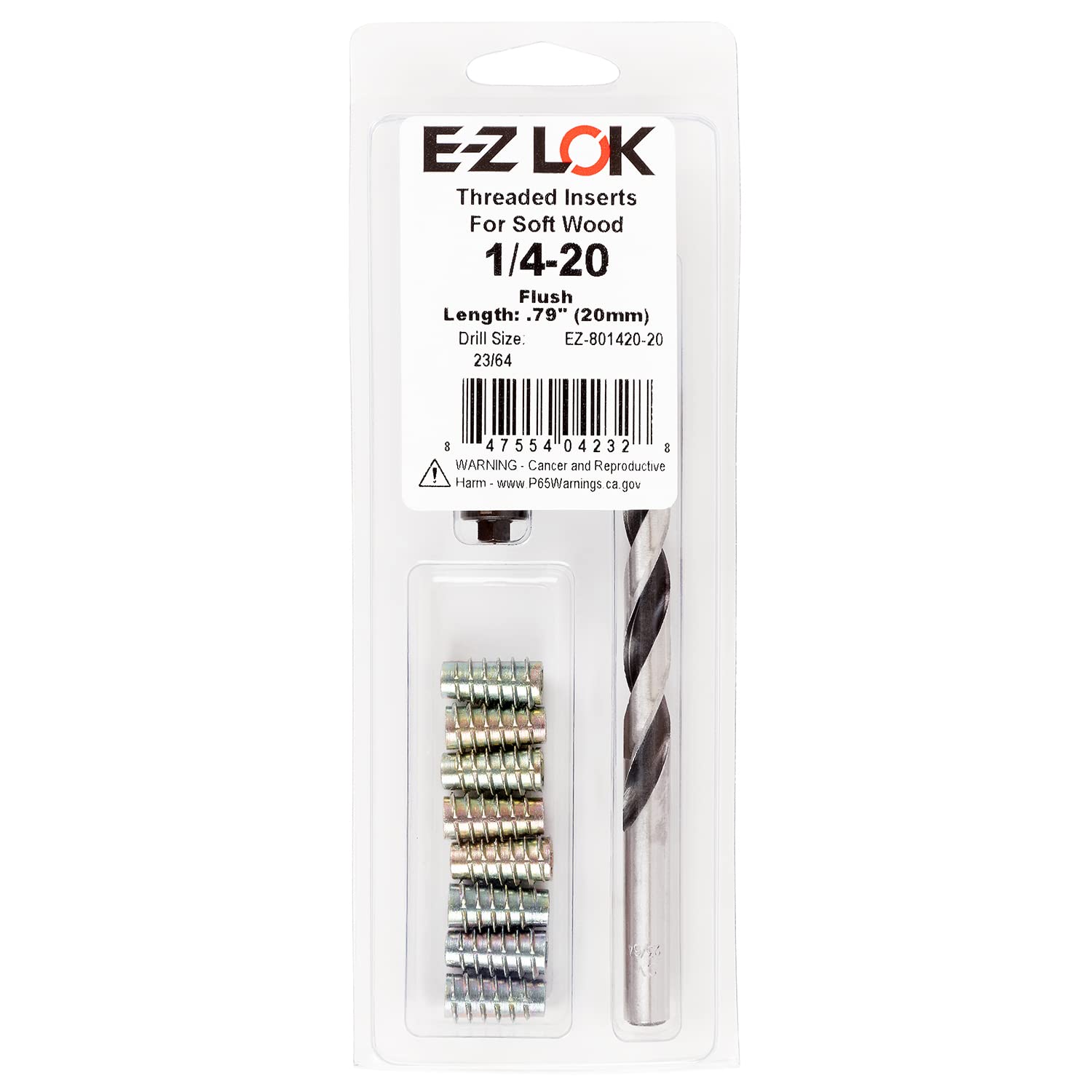 Snapklik.com : E-Z Hex Thread Repair Kit For Soft Wood Flush Threaded ...