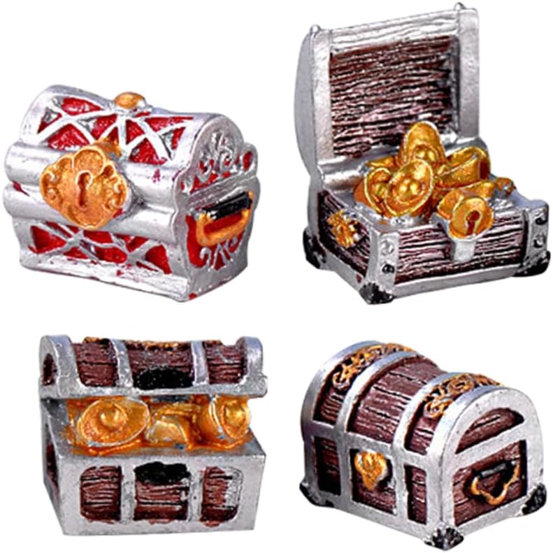 Amazon.com: 4Pcs Treasure for Aquarium Small Fun Fish Tank Aquarium air ...