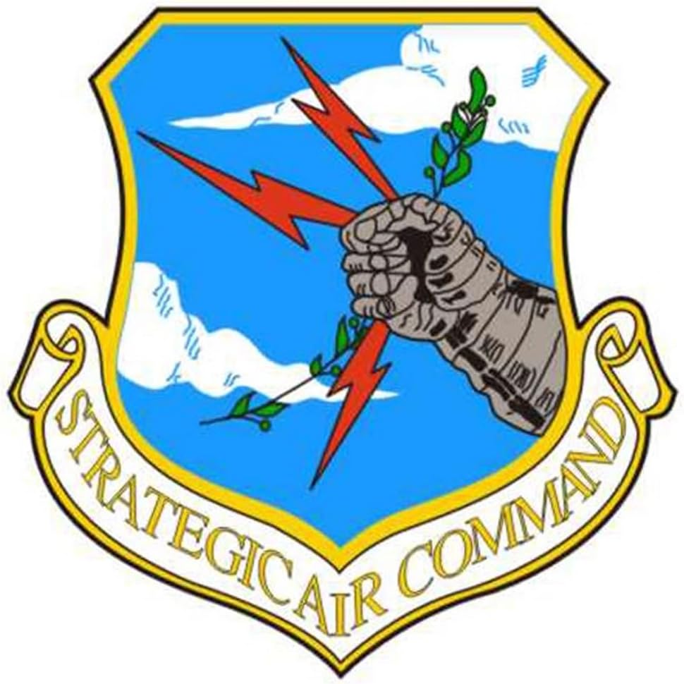 Amazon.com: AIR Force Strategic AIR Command Decal Sticker : Sports ...