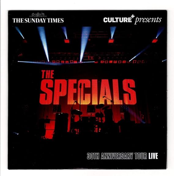 The Specials - 30th Anniversary Tour Live - Rare Promotional CD By The ...