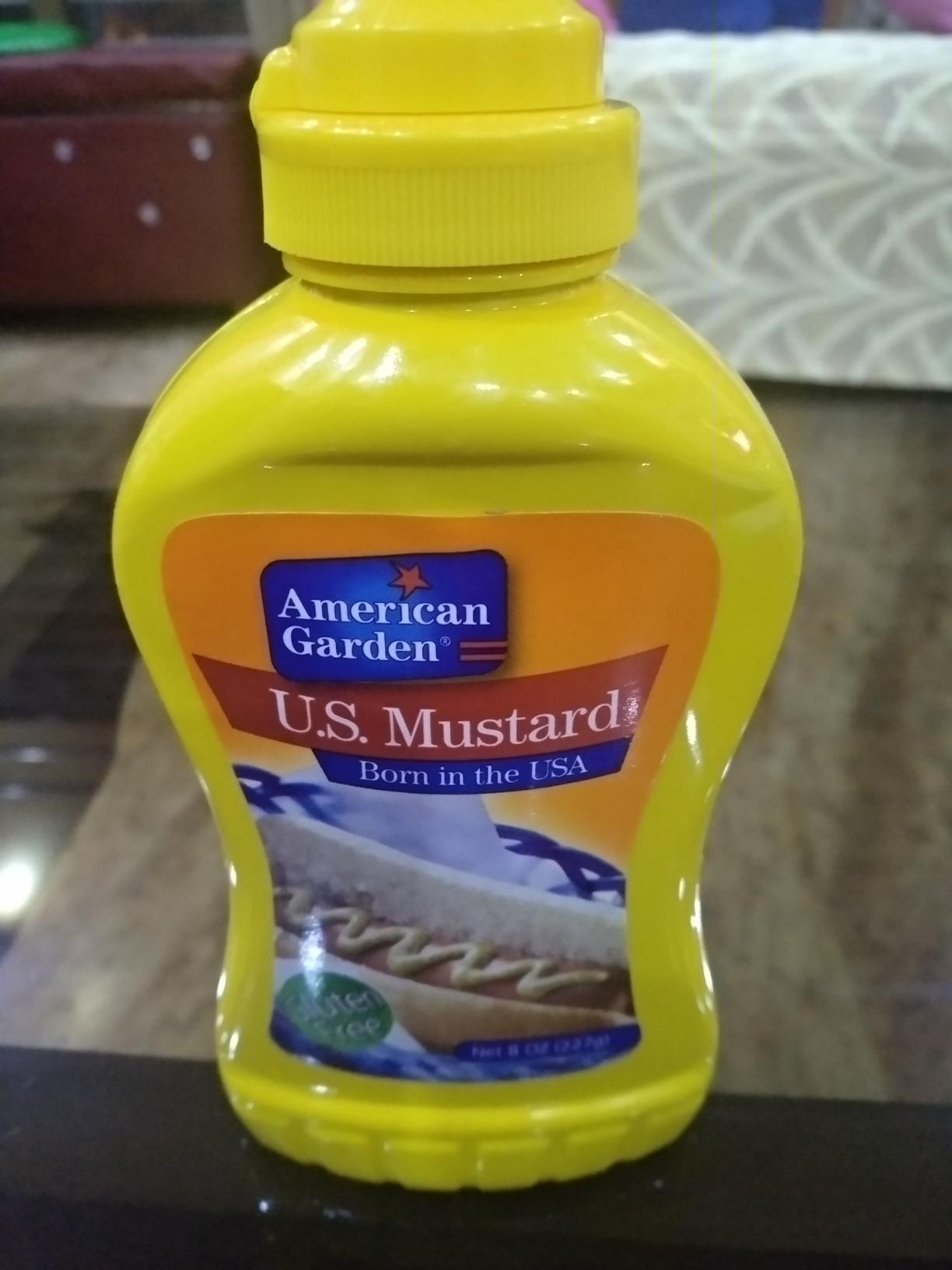 American Garden U.S. Mustard, 8 oz ℮ 227 g : Amazon.in: Grocery ...