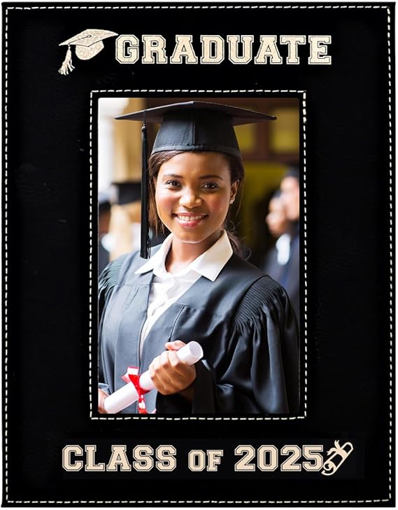 Amazon.com: GIFT FOR GRADUATE - CLASS OF 2025 PICTURE FRAME – An ...