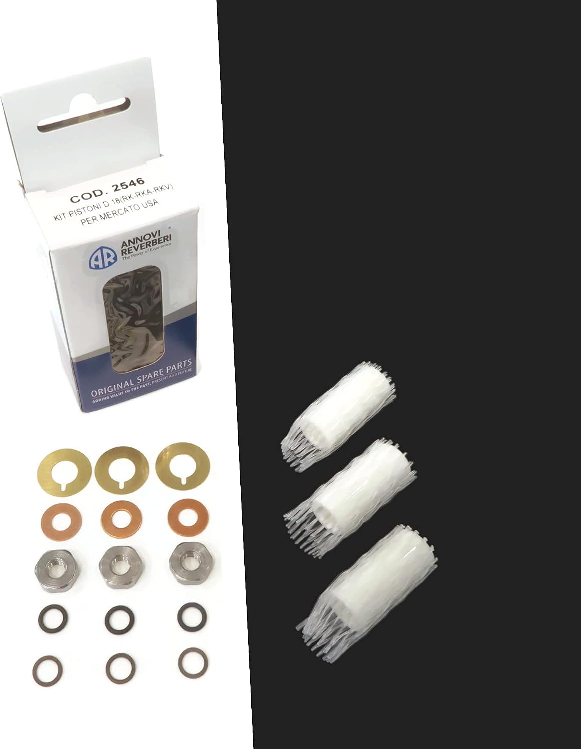 Amazon.com: Annovi Reverberi AR Ceramic Plunger Repair KIT 2546 RK RKA ...